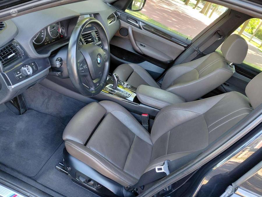 Melns BMW X3 2011 Vilkaviškis, ar dzinēja tilpumu 2.99 L un nobraukumu 198 tūkst. km par 10300 €, foto 18 vietnē AUTOMOTO.COM.LV