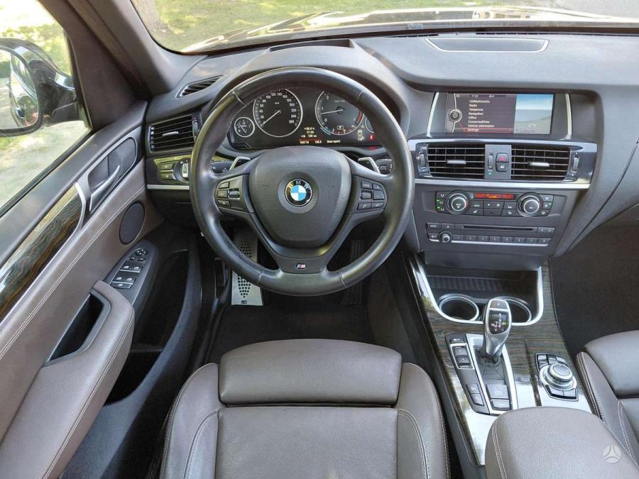 Melns BMW X3 2011 Vilkaviškis, ar dzinēja tilpumu 2.99 L un nobraukumu 198 tūkst. km par 10300 €, foto 27 vietnē AUTOMOTO.COM.LV