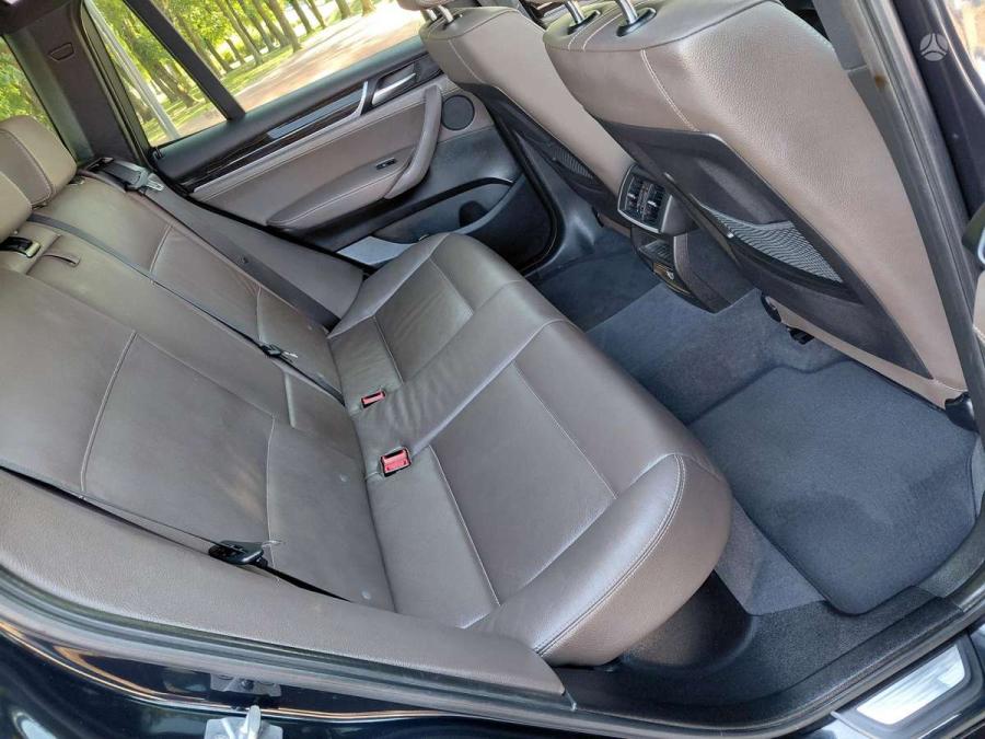 Melns BMW X3 2011 Vilkaviškis, ar dzinēja tilpumu 2.99 L un nobraukumu 198 tūkst. km par 10300 €, foto 35 vietnē AUTOMOTO.COM.LV