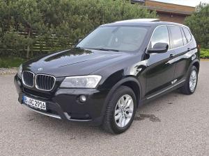 Black BMW X3 2011 in Vilnius, with an engine capacity of 2.00 L and mileage of 285 thousand km for 8690 €, photo 3 on AUTOMOTO.COM.LV
