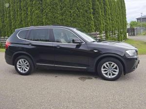 Black BMW X3 2011 in Vilnius, with an engine capacity of 2.00 L and mileage of 285 thousand km for 8690 €, photo 7 on AUTOMOTO.COM.LV