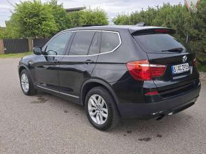 Black BMW X3 2011 in Vilnius, with an engine capacity of 2.00 L and mileage of 285 thousand km for 8690 €, photo 8 on AUTOMOTO.COM.LV