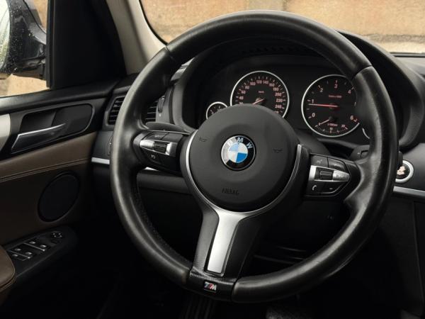 Black BMW X3 2011 in Riga, with an engine capacity of 2.00 L and mileage of 244 thousand km for 8480 €, photo 7 on AUTOMOTO.COM.LV