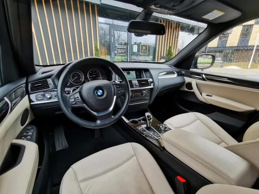 Black BMW X3 2011 in Riga, with an engine capacity of 3.00 L and mileage of 266 thousand km for 15500 €, photo 9 on AUTOMOTO.COM.LV