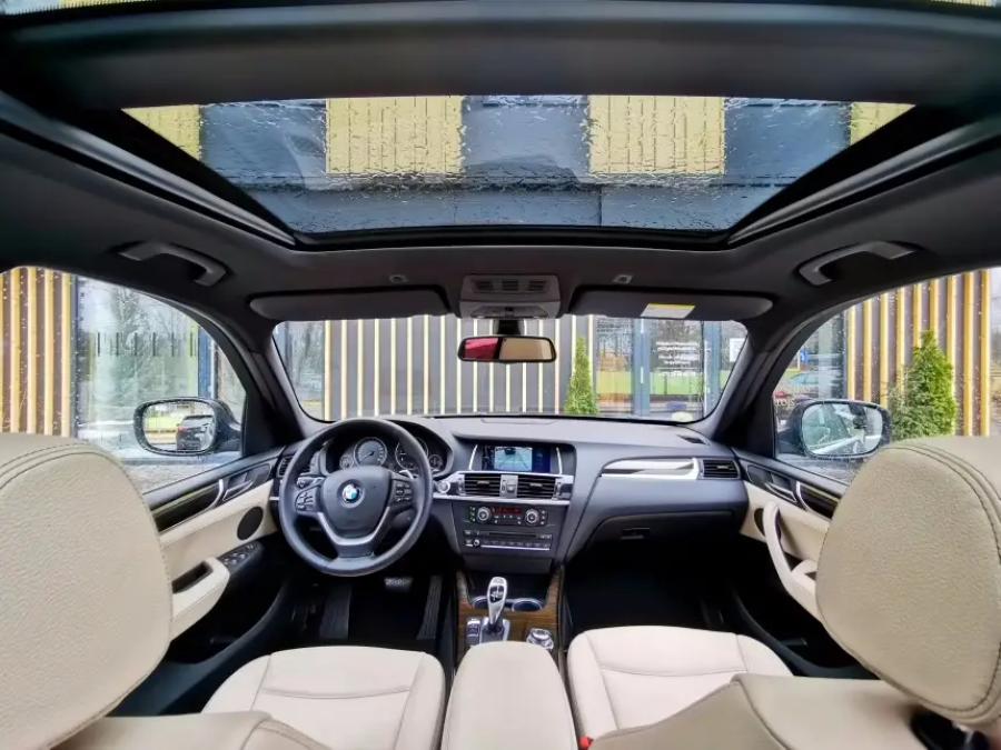 Black BMW X3 2011 in Riga, with an engine capacity of 3.00 L and mileage of 266 thousand km for 15500 €, photo 10 on AUTOMOTO.COM.LV
