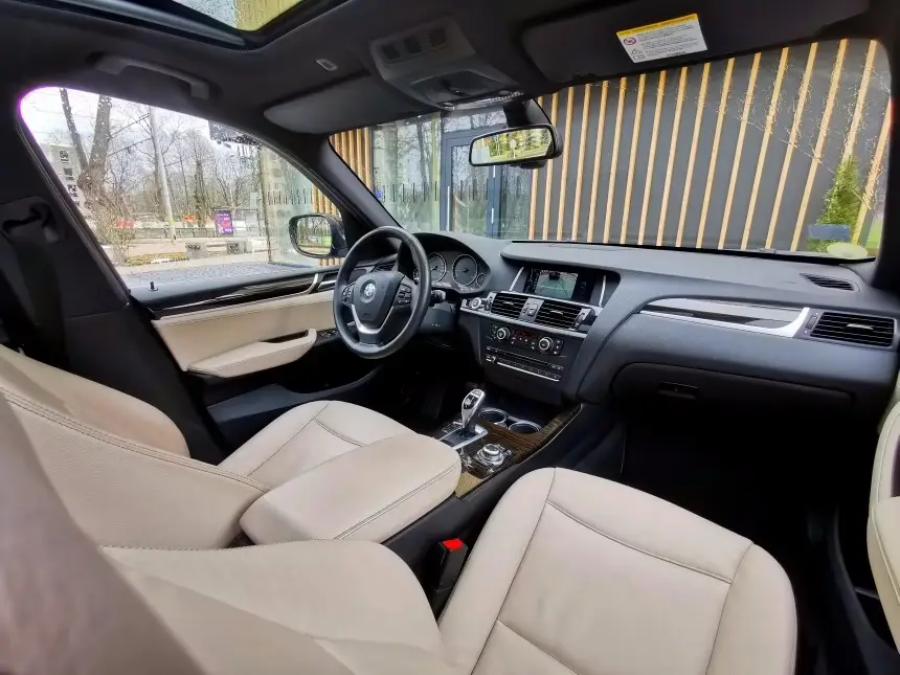 Black BMW X3 2011 in Riga, with an engine capacity of 3.00 L and mileage of 266 thousand km for 15500 €, photo 11 on AUTOMOTO.COM.LV