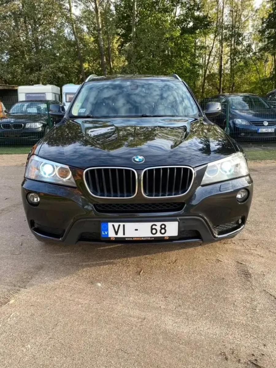 Melns BMW X3 2011 Grobiņa, ar dzinēja tilpumu 2.00 L un nobraukumu 0 tūkst. km par 9990 €, foto 4 vietnē AUTOMOTO.COM.LV