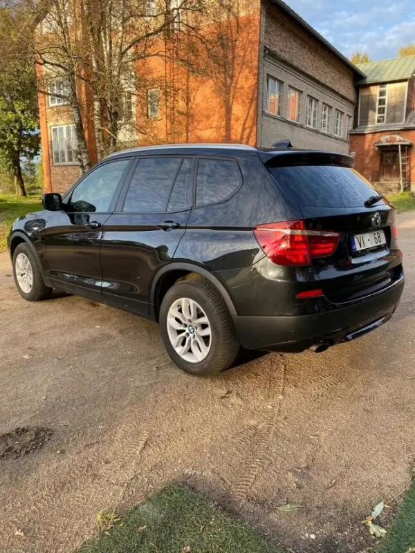 Melns BMW X3 2011 Grobiņa, ar dzinēja tilpumu 2.00 L un nobraukumu 0 tūkst. km par 9990 €, foto 5 vietnē AUTOMOTO.COM.LV