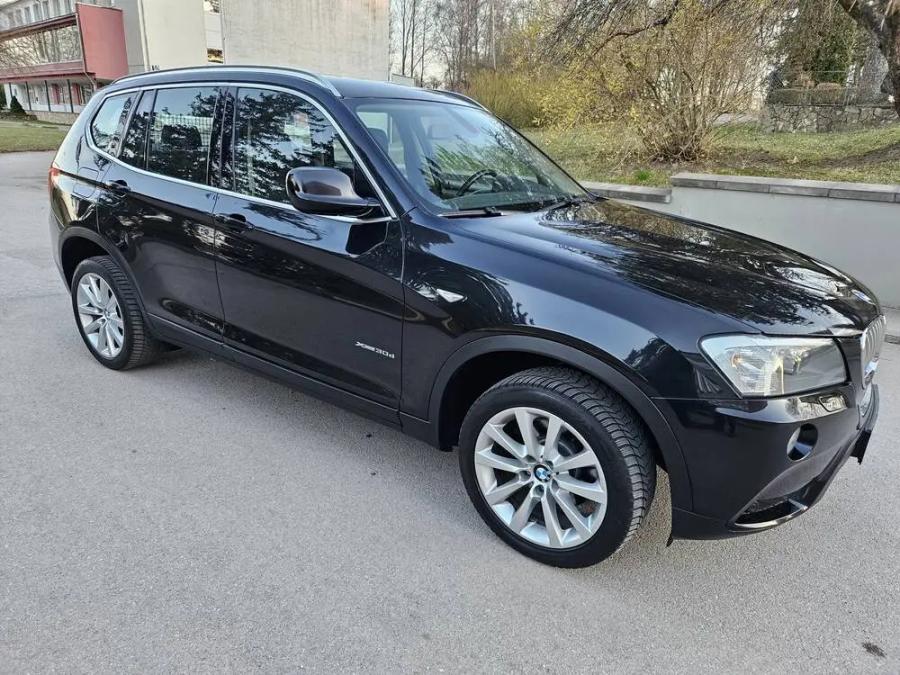 Melns BMW X3 2011 Jēkabpils, ar dzinēja tilpumu 3.00 L un nobraukumu 272 tūkst. km par 10990 €, foto 6 vietnē AUTOMOTO.COM.LV