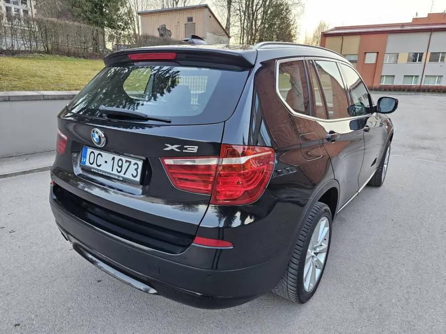 Melns BMW X3 2011 Jēkabpils, ar dzinēja tilpumu 3.00 L un nobraukumu 272 tūkst. km par 10990 €, foto 10 vietnē AUTOMOTO.COM.LV