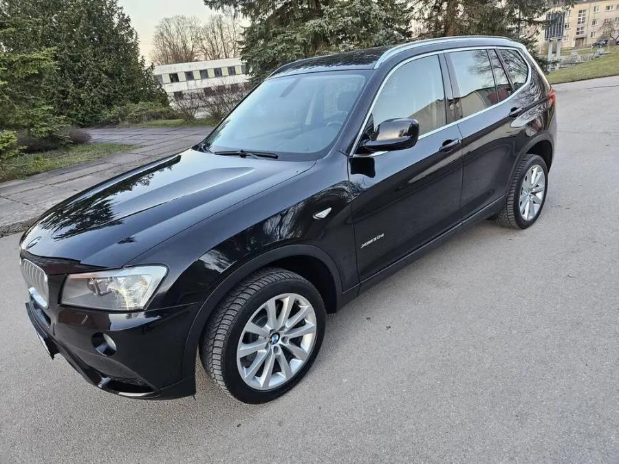 Melns BMW X3 2011 Jēkabpils, ar dzinēja tilpumu 3.00 L un nobraukumu 272 tūkst. km par 10990 €, foto 15 vietnē AUTOMOTO.COM.LV