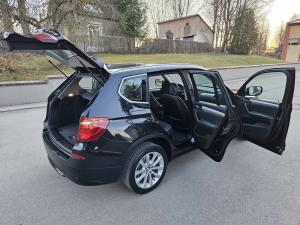 Melns BMW X3 2011 Jēkabpils, ar dzinēja tilpumu 3.00 L un nobraukumu 272 tūkst. km par 10990 €, foto 25 vietnē AUTOMOTO.COM.LV