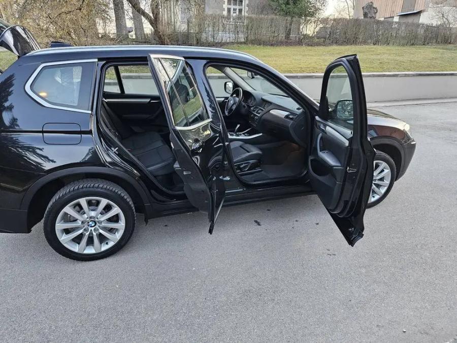 Melns BMW X3 2011 Jēkabpils, ar dzinēja tilpumu 3.00 L un nobraukumu 272 tūkst. km par 10990 €, foto 26 vietnē AUTOMOTO.COM.LV
