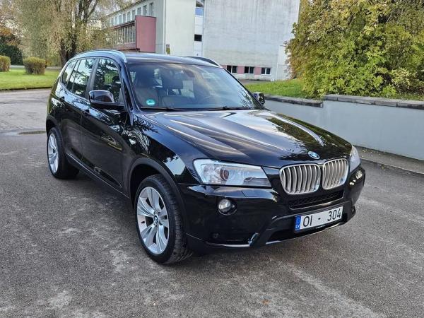 Black BMW X3 2011 in Jekabpils, with an engine capacity of 3.00 L and mileage of 246 thousand km for 10690 €, photo 4 on AUTOMOTO.COM.LV