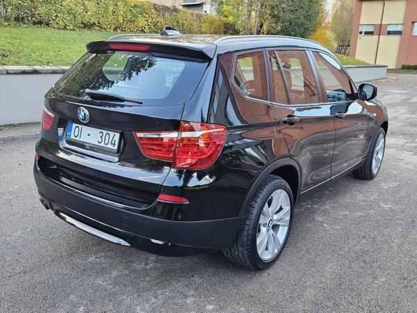 Black BMW X3 2011 in Jekabpils, with an engine capacity of 3.00 L and mileage of 246 thousand km for 10690 €, photo 7 on AUTOMOTO.COM.LV