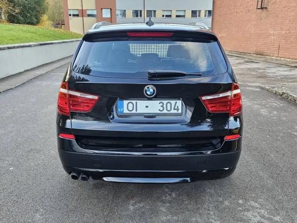 Black BMW X3 2011 in Jekabpils, with an engine capacity of 3.00 L and mileage of 246 thousand km for 10690 €, photo 8 on AUTOMOTO.COM.LV