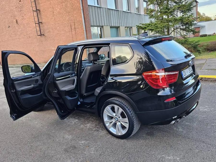 Melns BMW X3 2011 Jēkabpils, ar dzinēja tilpumu 3.00 L un nobraukumu 246 tūkst. km par 10690 €, foto 19 vietnē AUTOMOTO.COM.LV