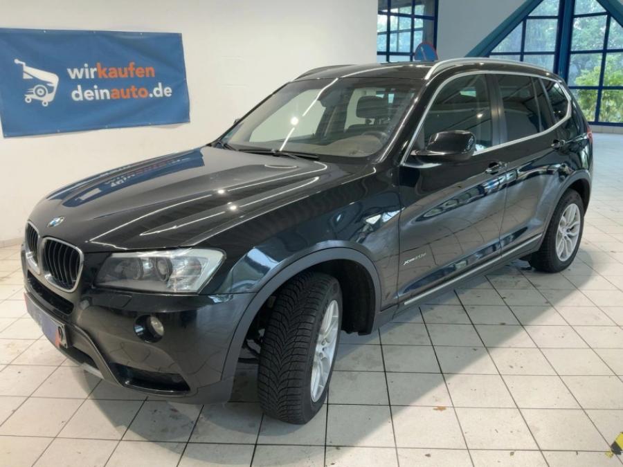 Black BMW X3 2011 in Riga, with an engine capacity of 2.00 L and mileage of 236 thousand km for 11990 €, photo 1 on AUTOMOTO.COM.LV