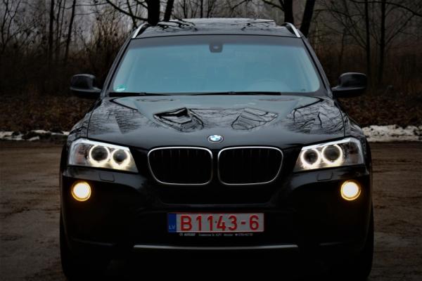 Melns BMW X3 2011 Rīga, ar dzinēja tilpumu 2.00 L un nobraukumu 236 tūkst. km par 11990 €, foto 2 vietnē AUTOMOTO.COM.LV