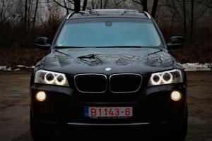 Black BMW X3 2011 in Riga, with an engine capacity of 2.00 L and mileage of 236 thousand km for 11990 €, photo 3 on AUTOMOTO.COM.LV