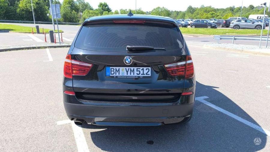 Melns BMW X3 2011 Viļņa, ar dzinēja tilpumu 2.00 L un nobraukumu 280 tūkst. km par 7990 €, foto 7 vietnē AUTOMOTO.COM.LV