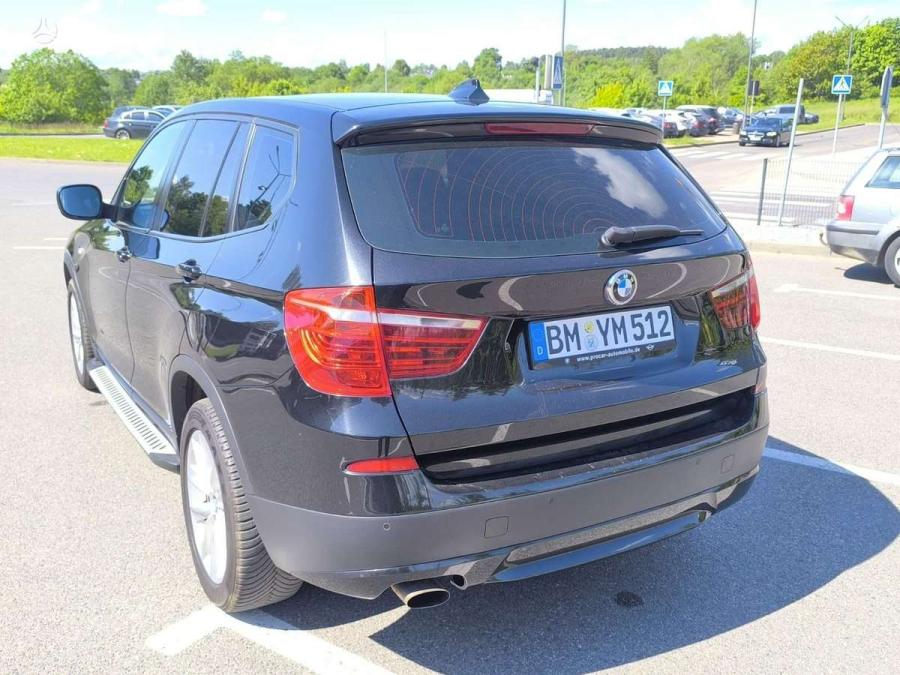 Melns BMW X3 2011 Viļņa, ar dzinēja tilpumu 2.00 L un nobraukumu 280 tūkst. km par 7990 €, foto 9 vietnē AUTOMOTO.COM.LV