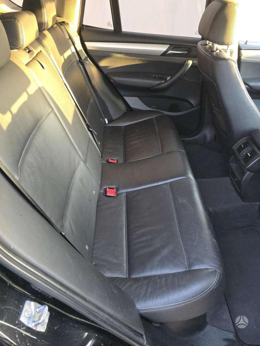Melns BMW X3 2011 Viļņa, ar dzinēja tilpumu 2.00 L un nobraukumu 280 tūkst. km par 7990 €, foto 13 vietnē AUTOMOTO.COM.LV