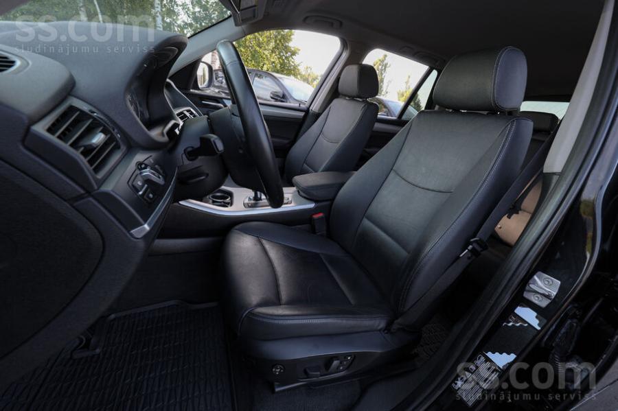 Melns BMW X3 2011 Jelgava, ar dzinēja tilpumu 2.00 L un nobraukumu 0 tūkst. km par 10500 €, foto 10 vietnē AUTOMOTO.COM.LV
