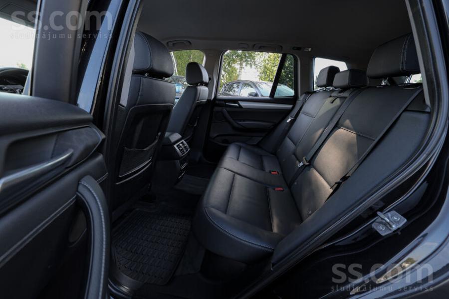 Melns BMW X3 2011 Jelgava, ar dzinēja tilpumu 2.00 L un nobraukumu 0 tūkst. km par 10500 €, foto 11 vietnē AUTOMOTO.COM.LV