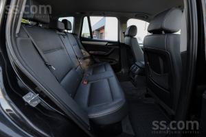 Melns BMW X3 2011 Jelgava, ar dzinēja tilpumu 2.00 L un nobraukumu 0 tūkst. km par 10500 €, foto 12 vietnē AUTOMOTO.COM.LV