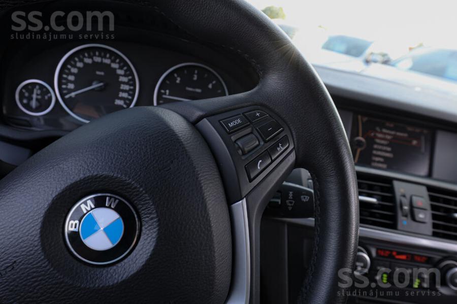 Melns BMW X3 2011 Jelgava, ar dzinēja tilpumu 2.00 L un nobraukumu 0 tūkst. km par 10500 €, foto 22 vietnē AUTOMOTO.COM.LV
