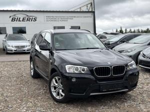 Melns BMW X3 2011 Utena, ar dzinēja tilpumu 2.00 L un nobraukumu 200 tūkst. km par 8490 €, foto  vietnē AUTOMOTO.COM.LV