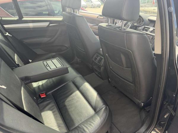 Black BMW X3 2011 in Utena, with an engine capacity of 2.00 L and mileage of 200 thousand km for 8490 €, photo 8 on AUTOMOTO.COM.LV