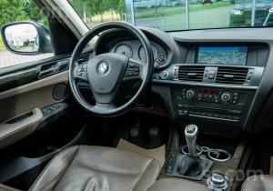 Black BMW X3 2011 in Cesis, with an engine capacity of 2.00 L and mileage of 203 thousand km for 10650 €, photo 27 on AUTOMOTO.COM.LV
