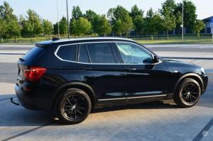 Black BMW X3 2011 in Siauliai, with an engine capacity of 2.99 L and mileage of 350 thousand km for 8500 €, photo 14 on AUTOMOTO.COM.LV