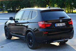 Black BMW X3 2011 in Siauliai, with an engine capacity of 2.99 L and mileage of 350 thousand km for 8500 €, photo 16 on AUTOMOTO.COM.LV