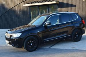 Black BMW X3 2011 in Siauliai, with an engine capacity of 2.99 L and mileage of 350 thousand km for 8500 €, photo 21 on AUTOMOTO.COM.LV