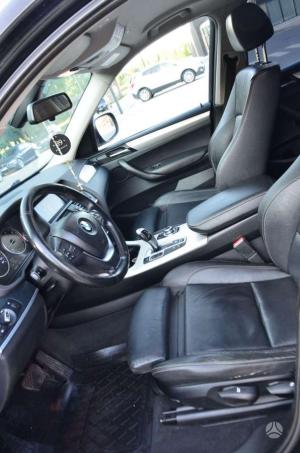 Black BMW X3 2011 in Siauliai, with an engine capacity of 2.99 L and mileage of 350 thousand km for 8500 €, photo 23 on AUTOMOTO.COM.LV