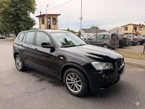 Melns BMW X3 2011 Tauragė, ar dzinēja tilpumu 2.00 L un nobraukumu 257 tūkst. km par 7800 €, foto 3 vietnē AUTOMOTO.COM.LV