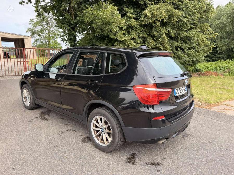 Melns BMW X3 2011 Tauragė, ar dzinēja tilpumu 2.00 L un nobraukumu 257 tūkst. km par 7800 €, foto 5 vietnē AUTOMOTO.COM.LV