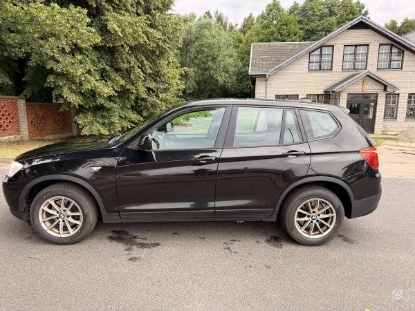 Black BMW X3 2011 in Taurage, with an engine capacity of 2.00 L and mileage of 257 thousand km for 7800 €, photo 7 on AUTOMOTO.COM.LV