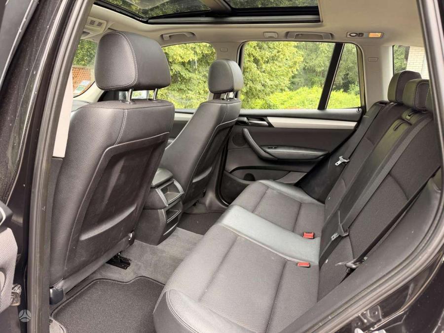 Melns BMW X3 2011 Tauragė, ar dzinēja tilpumu 2.00 L un nobraukumu 257 tūkst. km par 7800 €, foto 16 vietnē AUTOMOTO.COM.LV