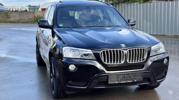 Black BMW X3 2011 in Telschi, with an engine capacity of 2.99 L and mileage of 193 thousand km for 9500 €, photo 2 on AUTOMOTO.COM.LV