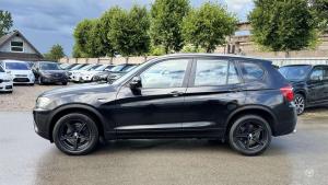 Black BMW X3 2011 in Telschi, with an engine capacity of 2.99 L and mileage of 193 thousand km for 9500 €, photo 6 on AUTOMOTO.COM.LV