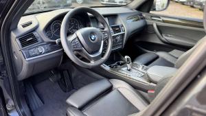 Black BMW X3 2011 in Telschi, with an engine capacity of 2.99 L and mileage of 193 thousand km for 9500 €, photo 13 on AUTOMOTO.COM.LV