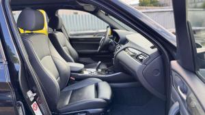Black BMW X3 2011 in Telschi, with an engine capacity of 2.99 L and mileage of 193 thousand km for 9500 €, photo 17 on AUTOMOTO.COM.LV