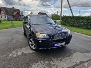 Black BMW X3 2011 in Alytus, with an engine capacity of 3.00 L and mileage of 290 thousand km for 5250 €, photo 14 on AUTOMOTO.COM.LV