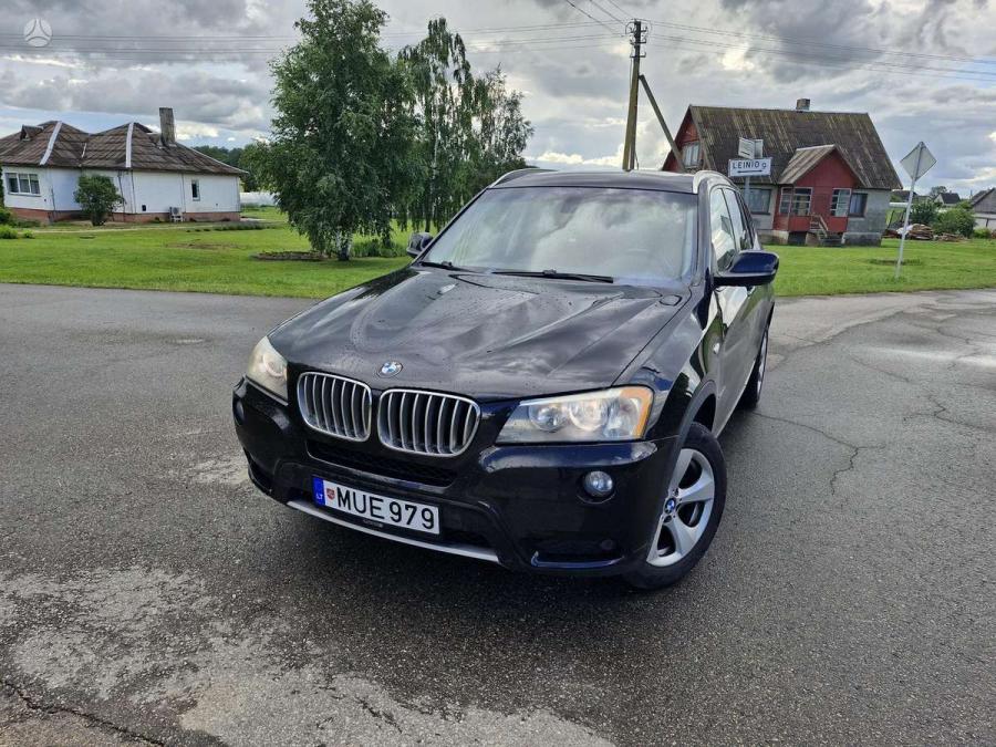 Black BMW X3 2011 in Alytus, with an engine capacity of 3.00 L and mileage of 290 thousand km for 5250 €, photo 16 on AUTOMOTO.COM.LV