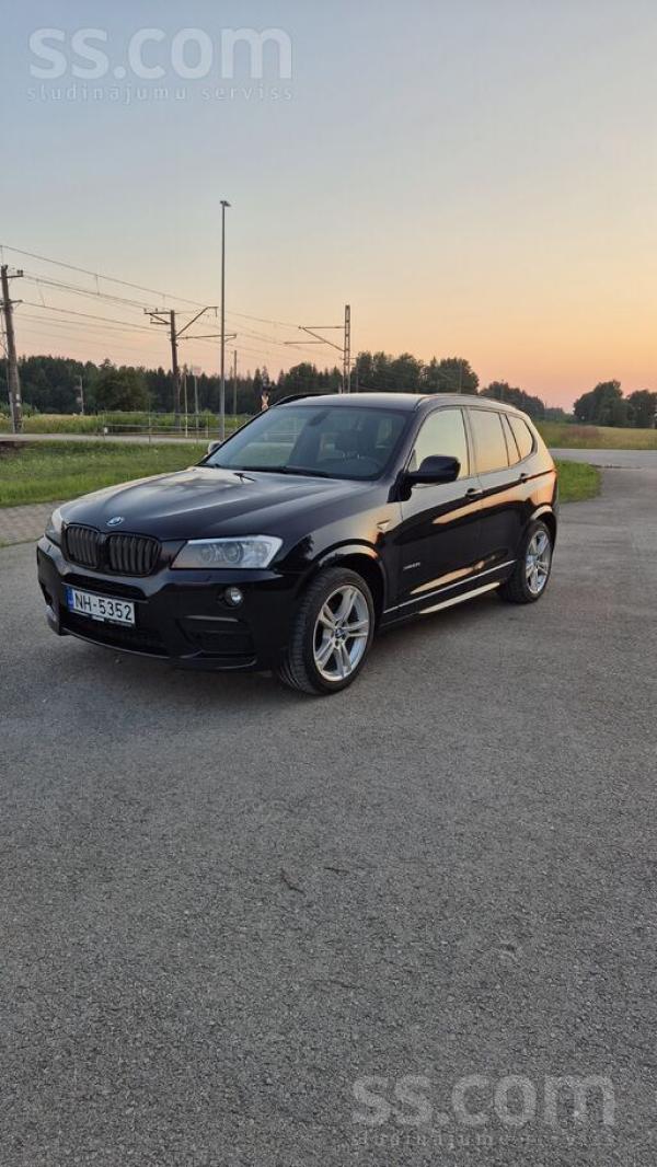 Melns BMW X3 2011 Aizkraukle, ar dzinēja tilpumu 3.00 L un nobraukumu 221 tūkst. km par 12000 €, foto 1 vietnē AUTOMOTO.COM.LV