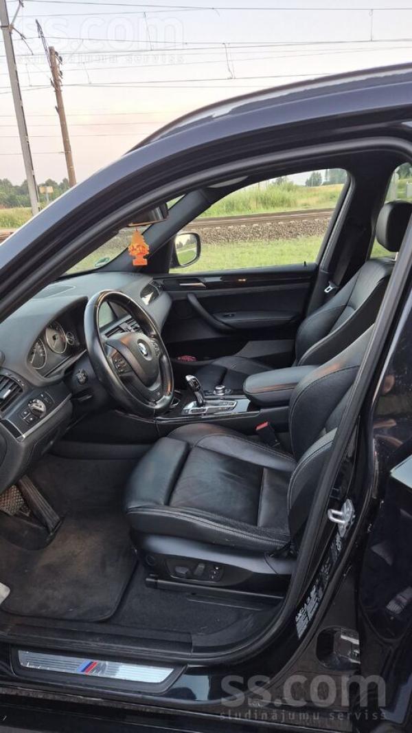 Melns BMW X3 2011 Aizkraukle, ar dzinēja tilpumu 3.00 L un nobraukumu 221 tūkst. km par 12000 €, foto 4 vietnē AUTOMOTO.COM.LV